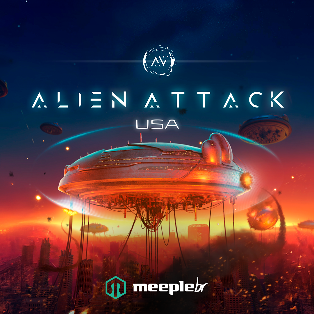 Alien Attack USA - MeepleBR